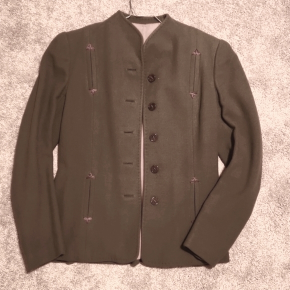 Jackets & Coats | Vintage Military Style Wool Jacket | Poshmark